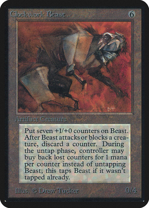 機械仕掛けの獣/Clockwork Beast [LEA] – TCG専門店 ARCANA