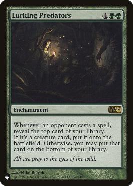 隠れ潜む捕食者/Lurking Predators [The List] – TCG専門店 ARCANA