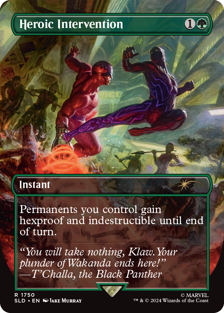 英雄的介入/Heroic Intervention [Secret Lair][FOIL] – TCG専門店 ARCANA