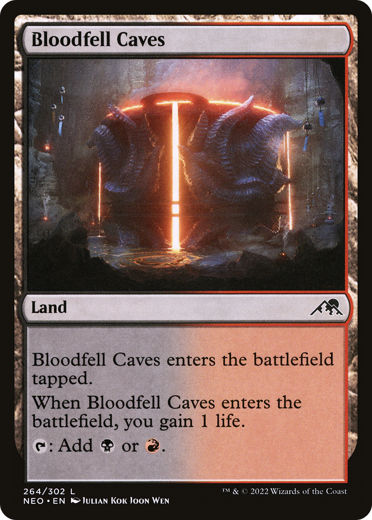 血溜まりの洞窟/Bloodfell Caves [NEO] [FOIL] – TCG専門店 ARCANA