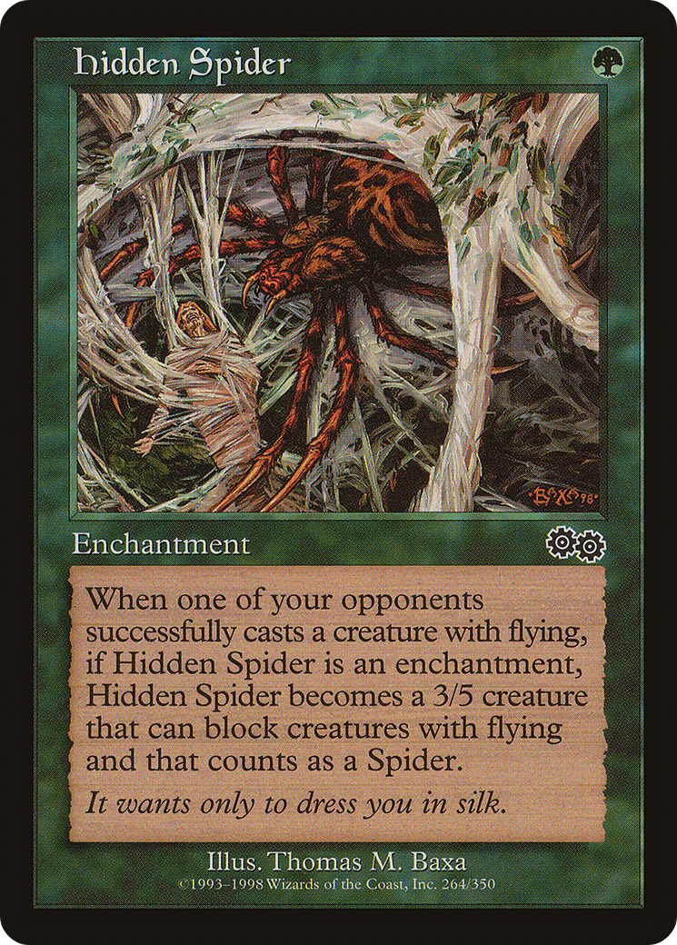 隠れたる蜘蛛/Hidden Spider [USG] – TCG専門店 ARCANA